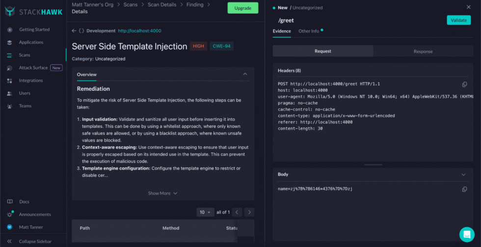 Server-Side Template Injection: A Developer's Guide