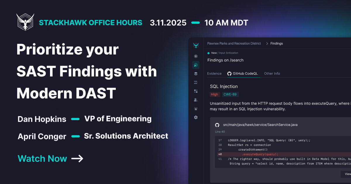 Modern DAST Can Help You Make Sense Of Your SAST Findings