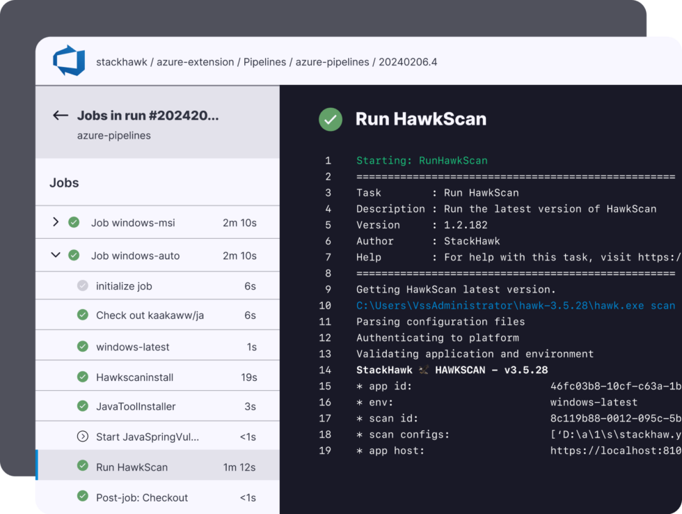 Automate API Security Testing with StackHawk and Microsoft
