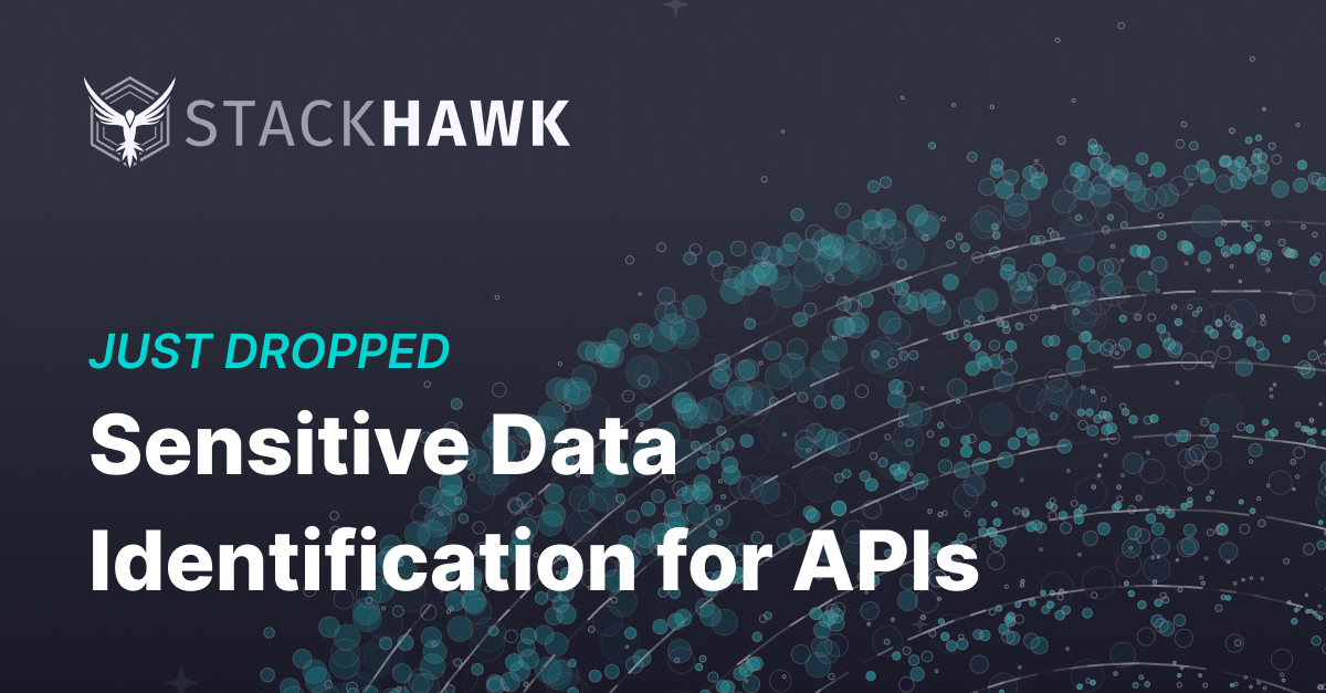 Now in GA - Sensitive Data Types for API Discovery